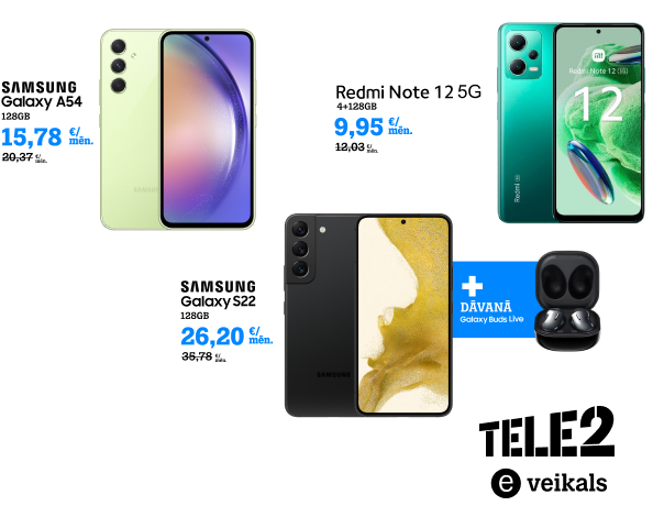 Vadošais mobilo sakaru operators Latvijā | Tele2